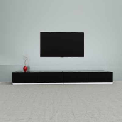 POOM | 토리노1200낮은TV거실장-블랙