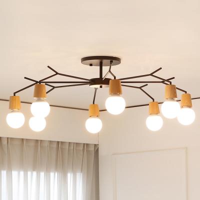 POOM | [LED] 보우 8등 거실등