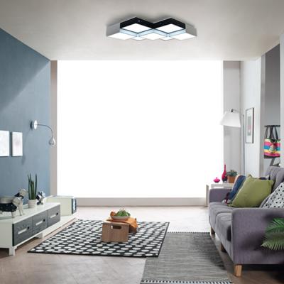 POOM | LED 크리스탈 블럭 105W 거실등