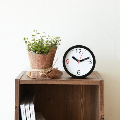 POOM | 모던 플러스 무소음 탁상시계(2color)