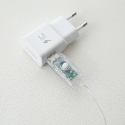 POOM | LED 3M 투명앵두usb전구 (8패턴점멸)