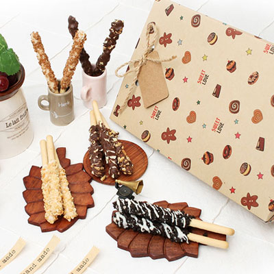 POOM | 아몬드쿠키 막대과자만들기세트 수제 키트 DIY 선물