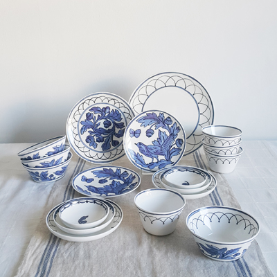 POOM | 헤리티지컬렉션 블루버드 4인홈set