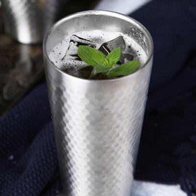 POOM | 스텐 보온보냉 이중 맥주 냉장고 물 컵 잔 (350ml)