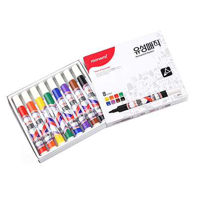 POOM | 모나미 유성매직 BR- 8 &12컬러set