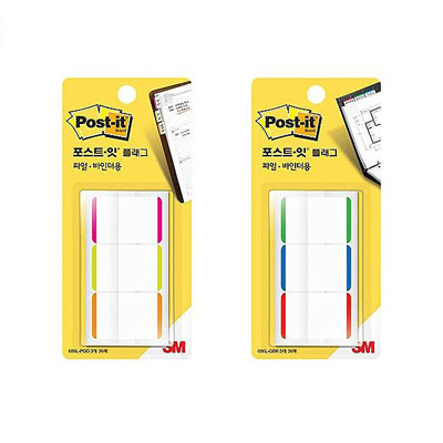 POOM | 3M 포스트잇 플래그 인덱스탭 686L [00031913]