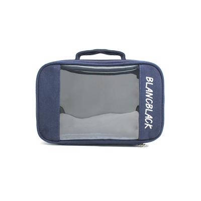 POOM | EVA 캔버스 사각 파우치 [Navy]