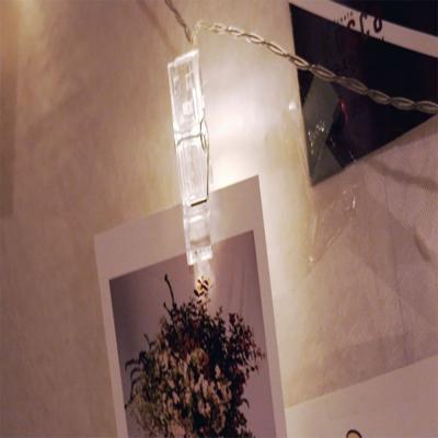 POOM | LED 포토 집게 전구가랜드 20P