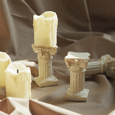 POOM | 녹아내리는 미니 LED 캔들 세트