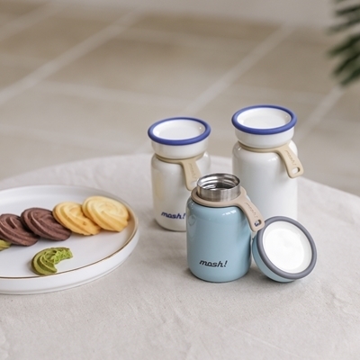 POOM | [MOSH] 모슈 보온보냉 라떼 미니 텀블러 120 화이트