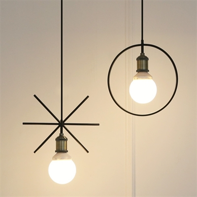 POOM | LED 프레임 2등 펜던트