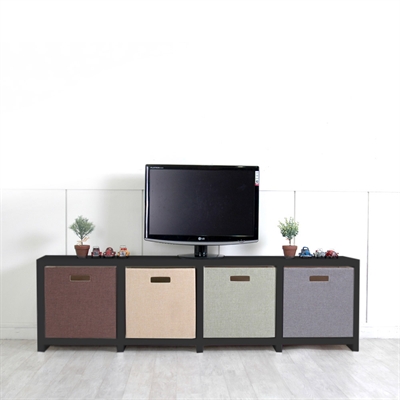 POOM | TV 거실장 L4-1 큐빅스1P