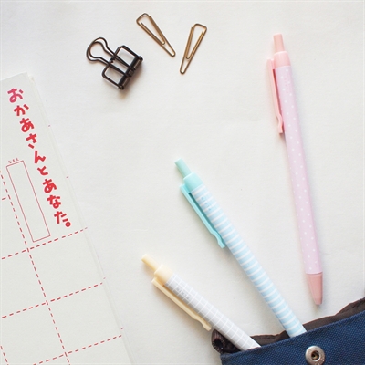 POOM | PLAIN 중성 컬러볼펜 0.5 B version. (5 color)