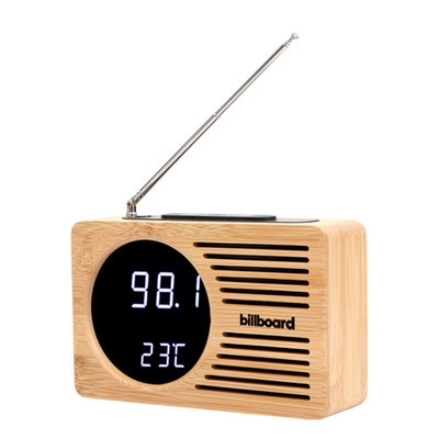 POOM | LED시계앤 FM라디오 WC-01