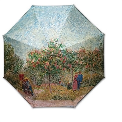 POOM | 차광률99.9% 암막명화양산-고흐_연인이 있는 정원