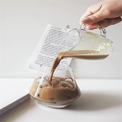 POOM | 유리 밀크 크리머(200ml) 커피 서버 저그