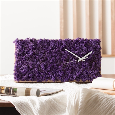 POOM | 모스 벽시계(40cm)-퍼플