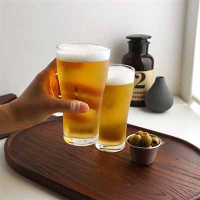 POOM | 럭키글라스 엠파이어 맥주 쥬스유리컵 385ml