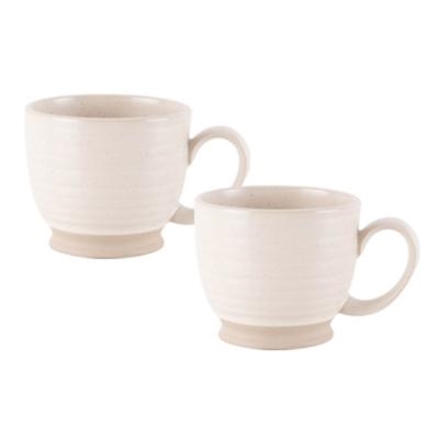 POOM | 고반 선 머그 300ml 2P SET (크림 화이트)