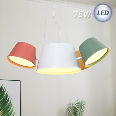 POOM | LED 에디4등 펜던트 75W(LED램프포함)