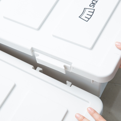 POOM | 트레인 언더베드 리빙박스50L-2P_엔플라스틱