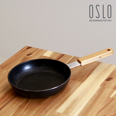 POOM | 오슬로 IH 인덕션 우드핸들 후라이팬 20cm