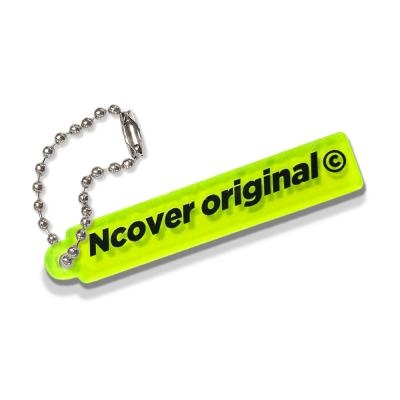 POOM | Rectangle original-Neon green(key ring)