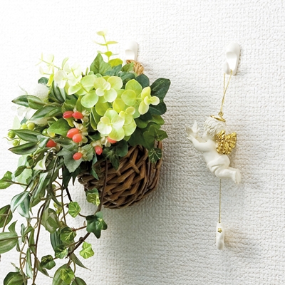 POOM | 압정핀 벽걸이 후크 1kg 3P [H-019]