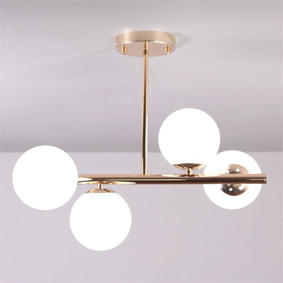 POOM | boaz 잭팟4등 식탁등 LED 카페 홈 인테리어 조명