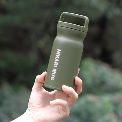 POOM | 히카리 스텐 대용량 진공 등산 캠핑 야외용 보온 보냉병 360ml 500ml 720ml