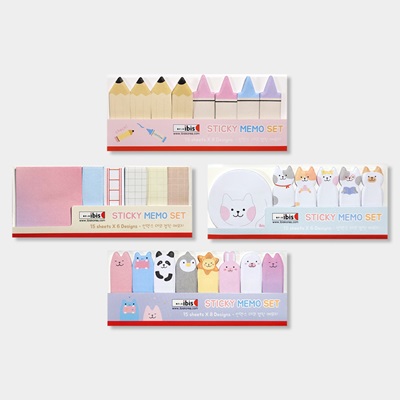 POOM | 1000 인덱스데코점착메모지(CR)