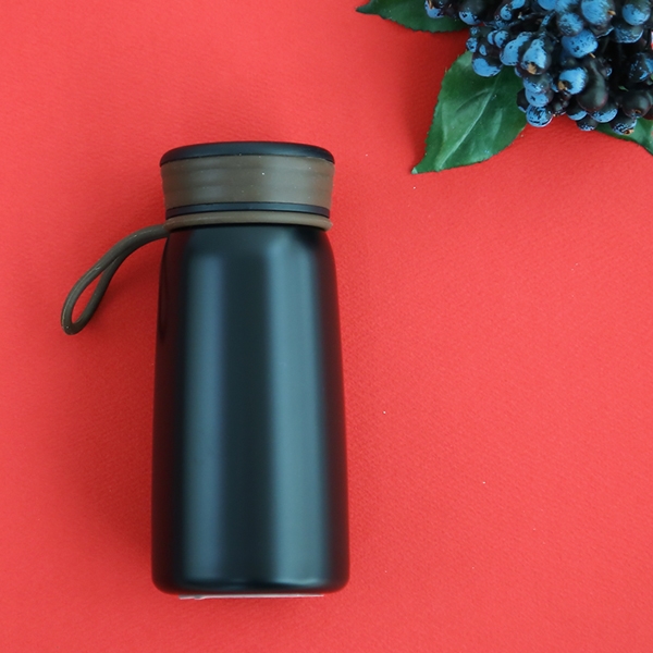 POOM | 엔조이 스티링 진공 스텐 텀블러 300ml(블랙)