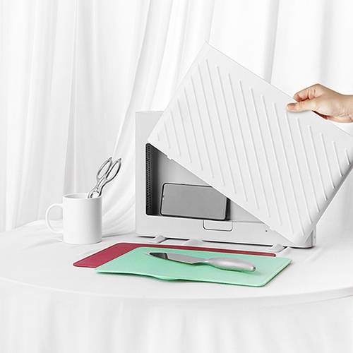 POOM | UVC 칼 도마 살균기 TPU 향균 도마 포함 자외선 살균 건조기