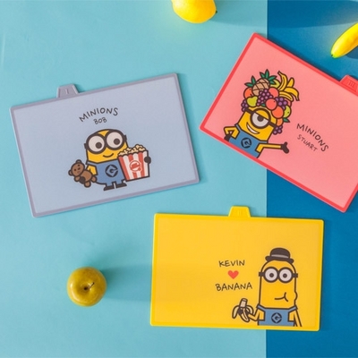 POOM | [정품] 미니언즈 슬림 인덱스 도마 3P SET