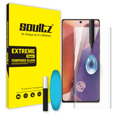 POOM | 갤럭시노트20 풀점착 UV 강화유리 액정보호필름