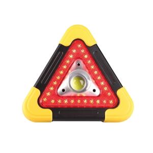 POOM | 세이프 LED 안전삼각대 차량 경고 비상등 건전지포함