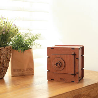 POOM | 금고저금통 3D입체퍼즐 나무퍼즐 DIY