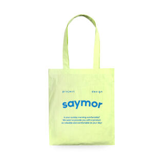 POOM | Color eco bag_neon yellow