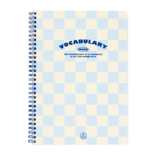 POOM | B5 체크블루 단어북 (04012348)