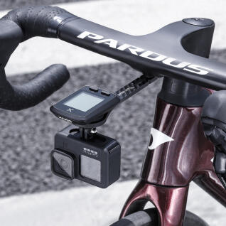 POOM | PH 자전거 일체형 핸들바 카본 마운트 속도계 거치대