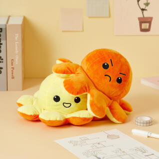 POOM | 문어인형 30cm 노랑-주황 (34010810)