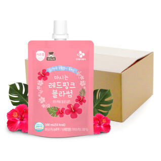 POOM | 아이누리 마시는 레드핑크블라썸 100ml x 40팩