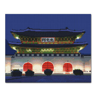 POOM | DIY LED 보석십자수 - 광화문