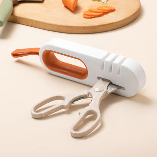 POOM | 가정용 휴대용 다기능 4in1 칼갈이