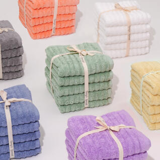 POOM | 테리스페셜 무형광 200g 웨이브 + 투페이스 양면 10장