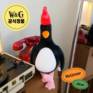POOM | [공식정품] 그로밋 맥그로우 펭귄 중형 인형 - 40cm
