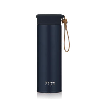 POOM | 바른락 스트랩 진공 텀블러 450ml (네이비)
