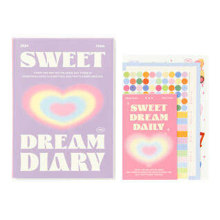 POOM | 2024 스윗드림 다이어리 퍼플 (04012620)