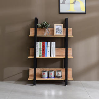 POOM | TS-15 3단 800 철제책장 사각프레임 책꽂이