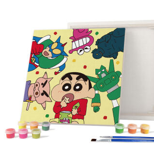 POOM | 짱구는못말려 그림그리기 짱구와 장남감친구들 25X25